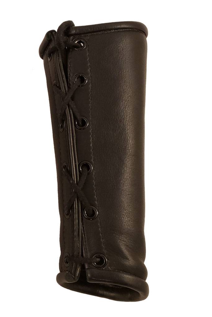 Leather Lacing Forearm Gauntlets - House of Basciano