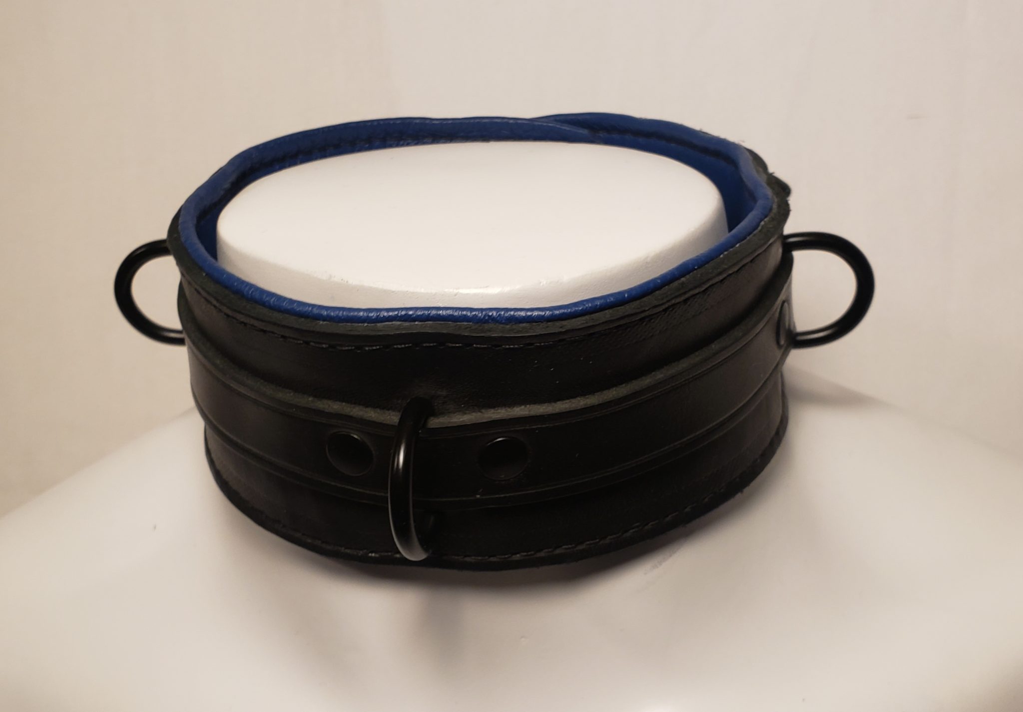 Locking Leather Collar - House of Basciano
