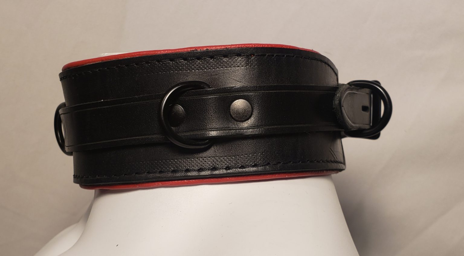 Locking Leather Collar - House of Basciano